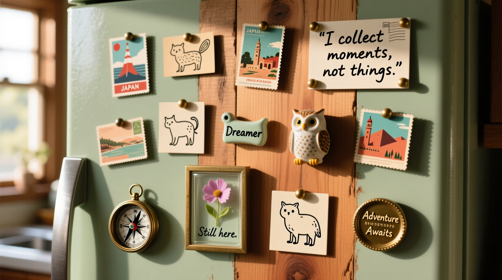 How To Design A One Of A Kind Fridge Magnet Display That Showcases Your ...