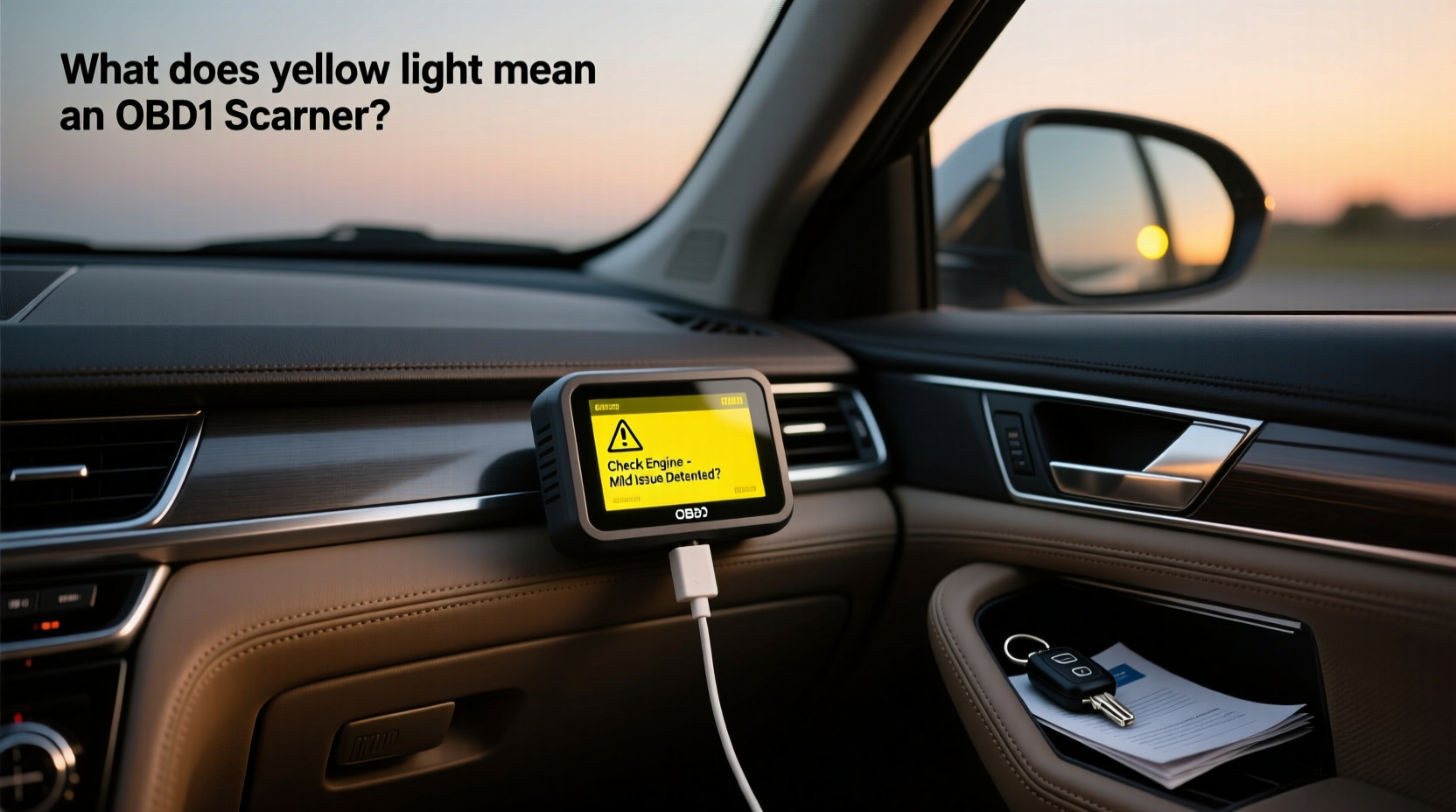 What Does Yellow Light Mean on an OBD2 Scanner? Buying Guide