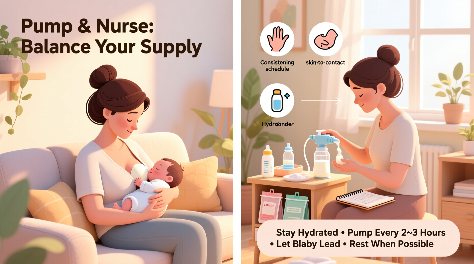Effective Strategies For Pumping And Nursing Balancing Milk Supply And ...