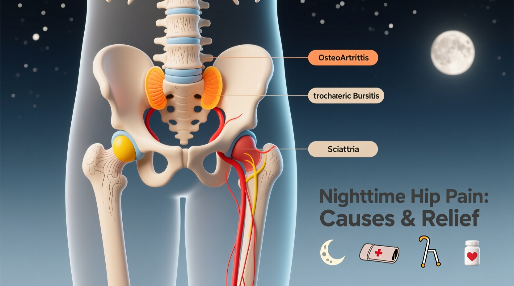 Hip Pain Worse At Night Causes And Relief Explained