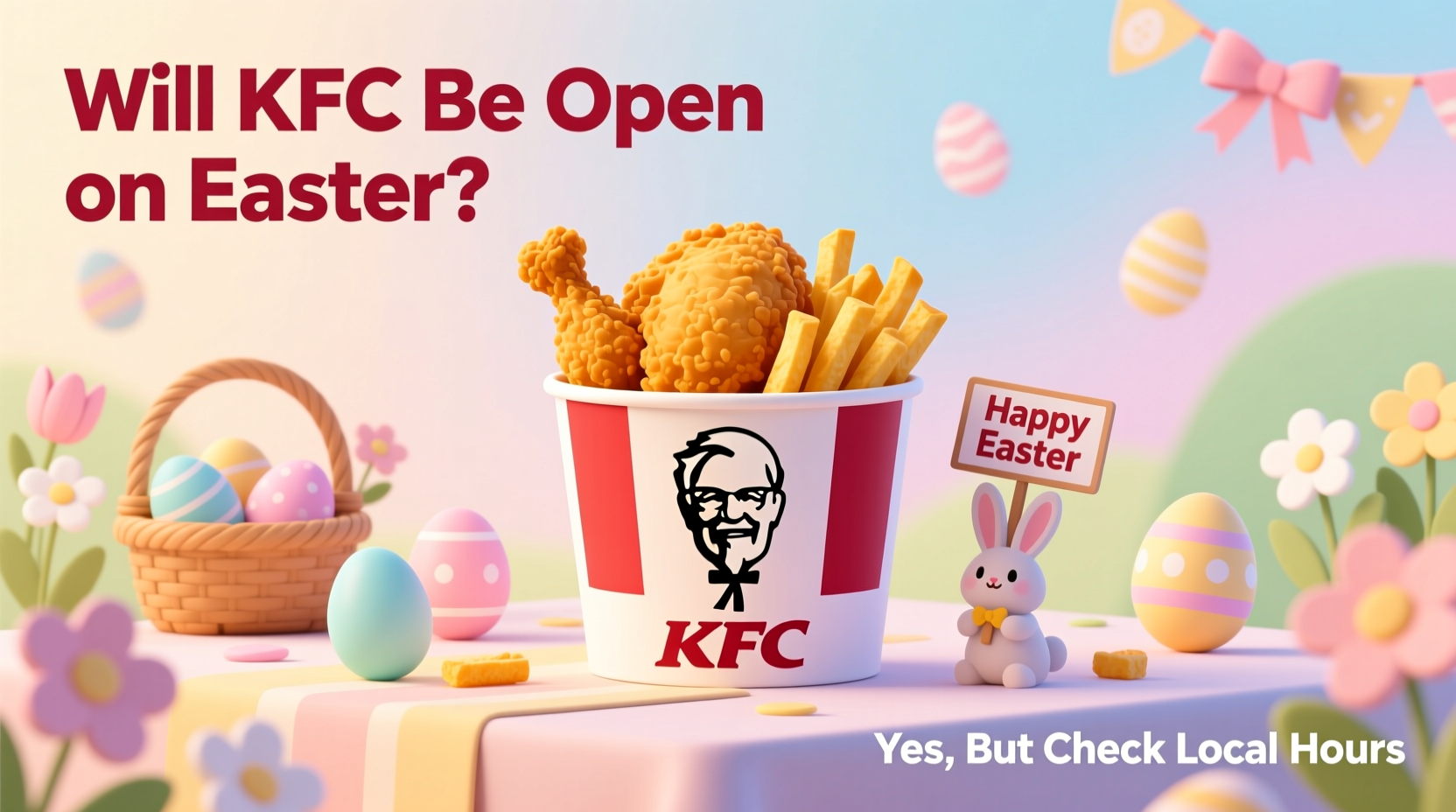Will KFC Be Open on Easter? Yes, But Check Local Hours