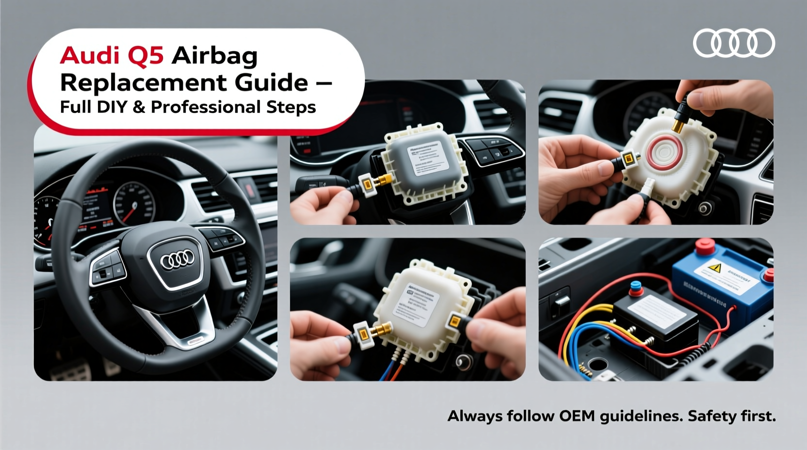 Audi Q5 Airbag Replacement Guide: Full DIY & Professional Steps