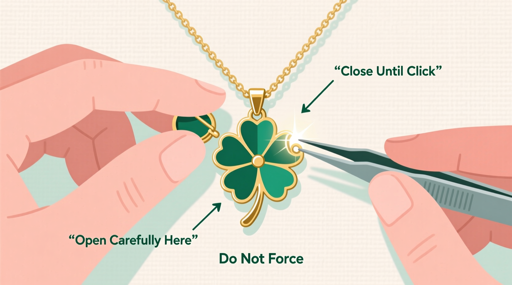 Step By Step Guide To Safely Opening And Closing Your Four Heart Clover ...