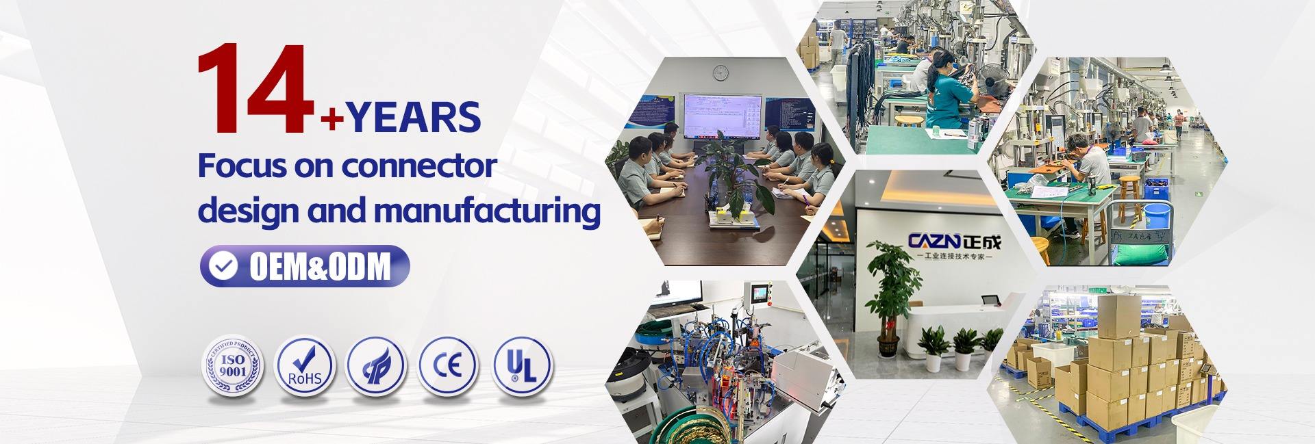 Shenzhen Cazn Electronic Co., Ltd. - Connector, Cable