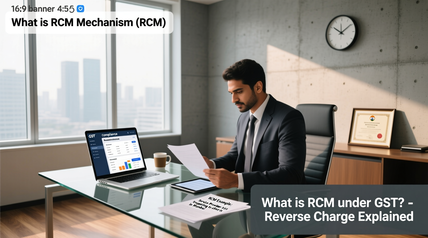 How to Choose Reverse Charge, What is RCM Under GST Example?