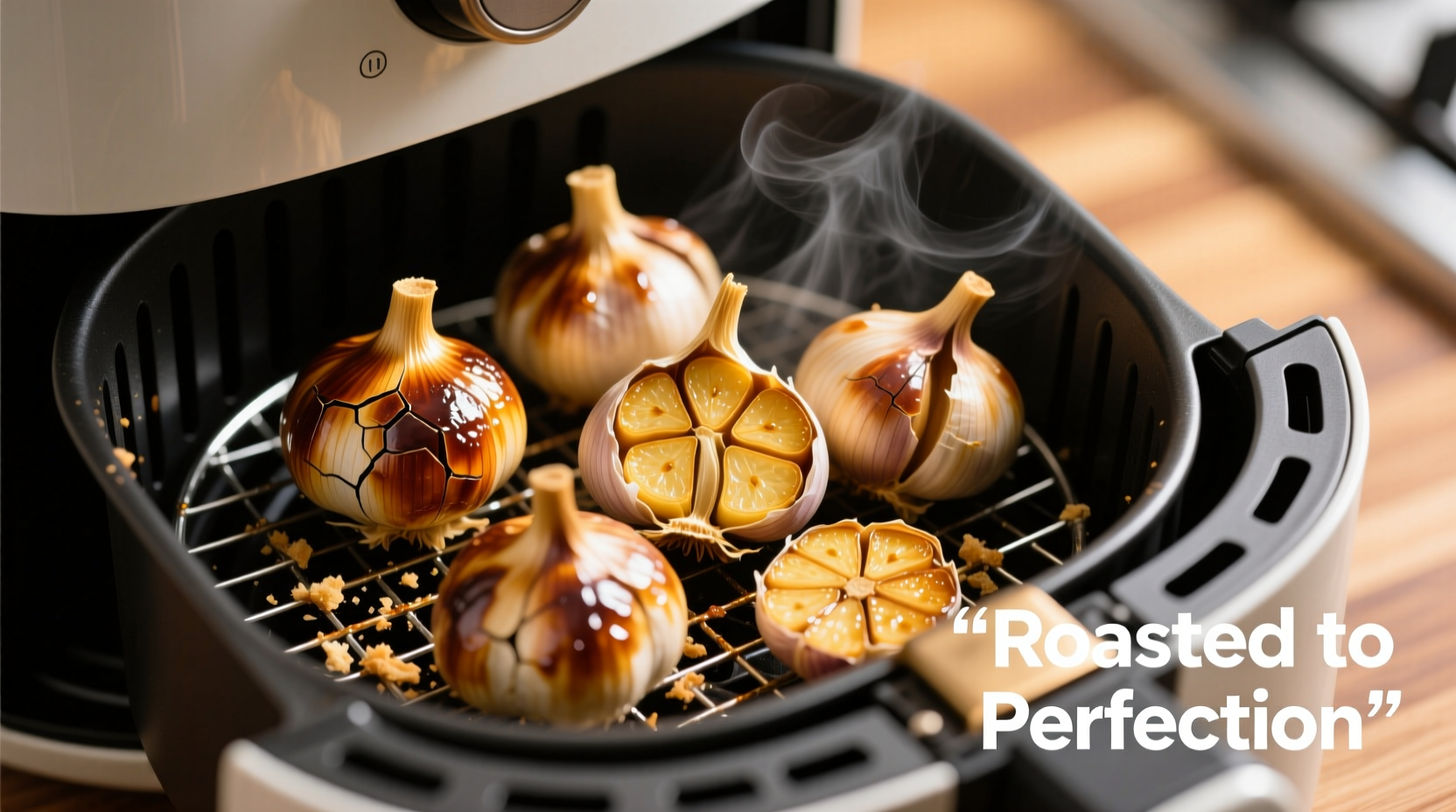 Cara Membuat Bawang Putih Panggang dengan Penggorengan Udara