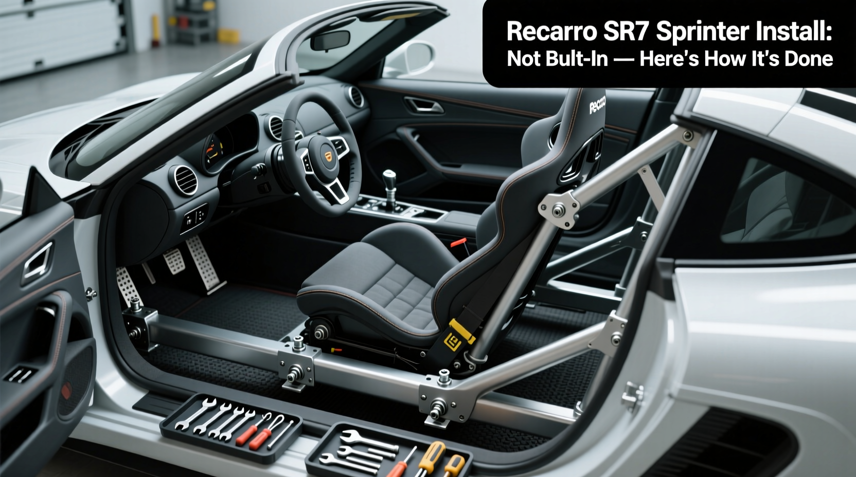 Recaro SR7 Sprinter Install: Not Bolt-In — Here's How It's Done