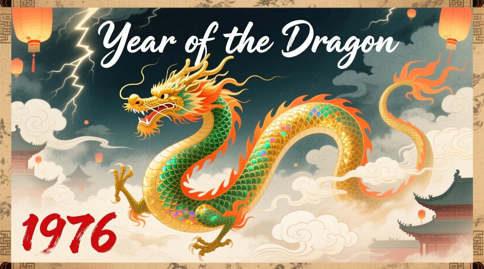 The Chinese New Year Animal in 1976 Was the Dragon