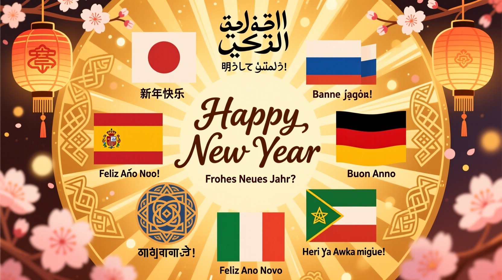 How to Say Happy New Year in Different Languages and Cultures