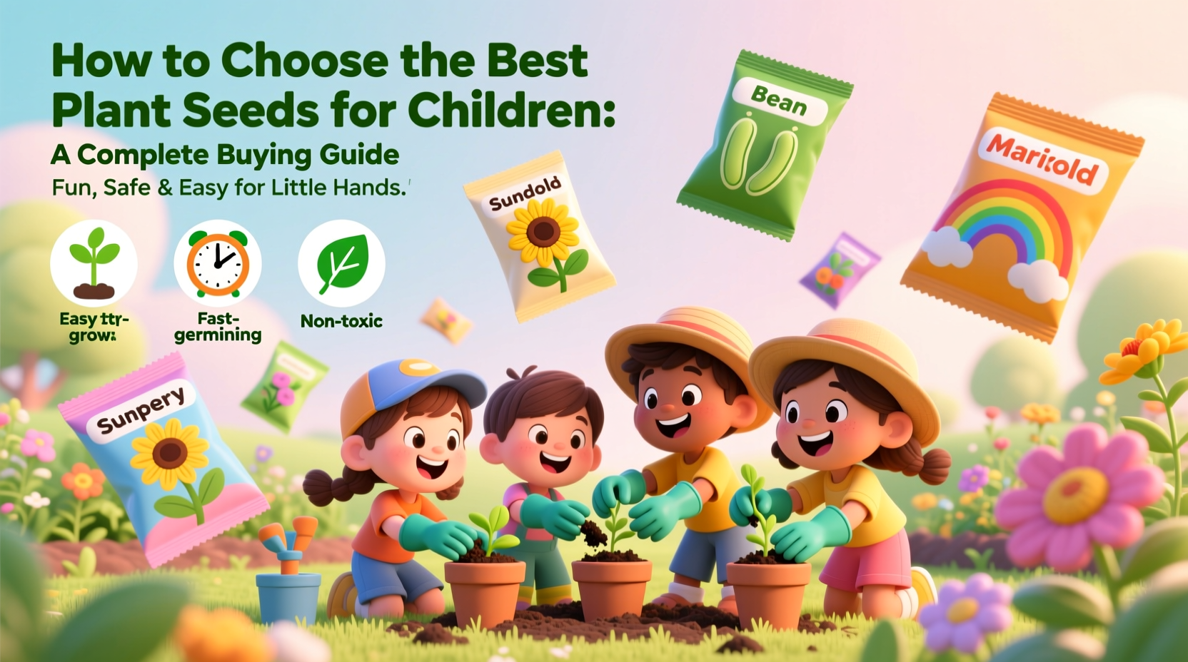 How to Choose the Best Plant Seeds for Children: A Complete Buying Guide