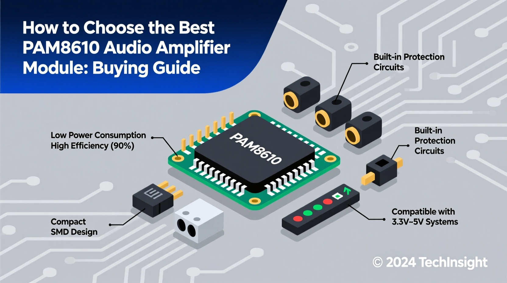 How to Choose the Best PAM8610 Audio Amplifier Module: Buying Guide