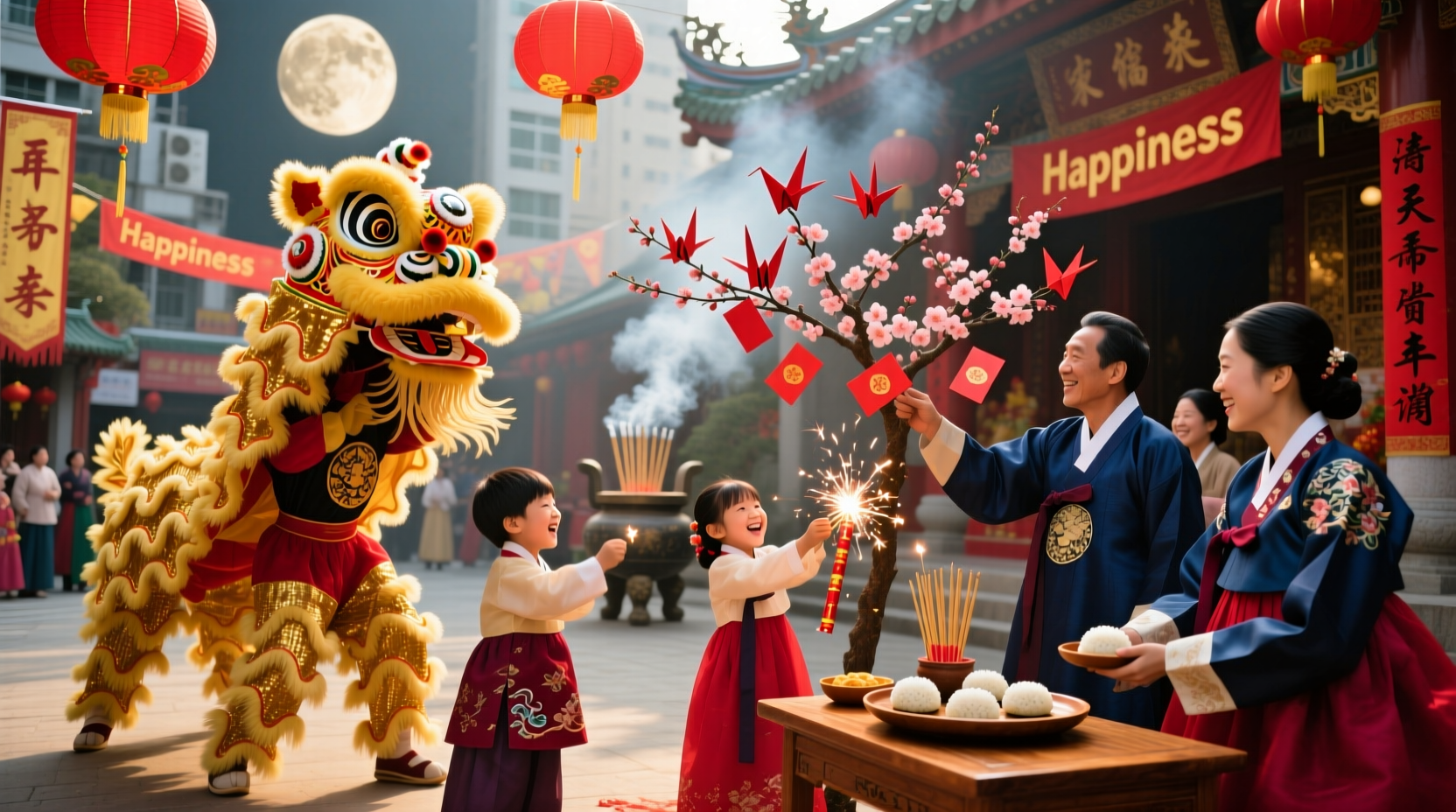 When Cultures Celebrate the New Year During Lunar New Year