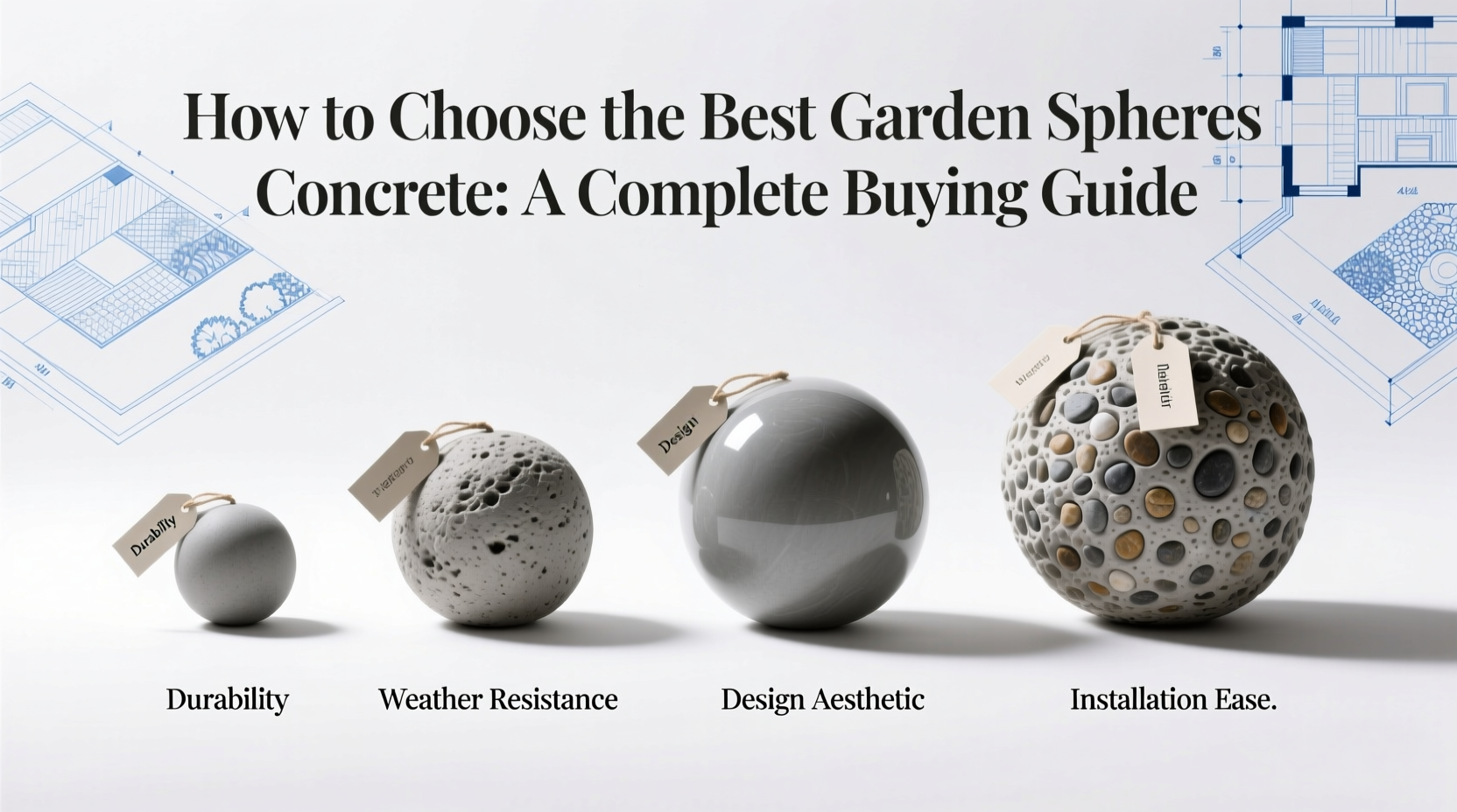 How to Choose Garden Spheres Concrete: Buying Guide & Tips