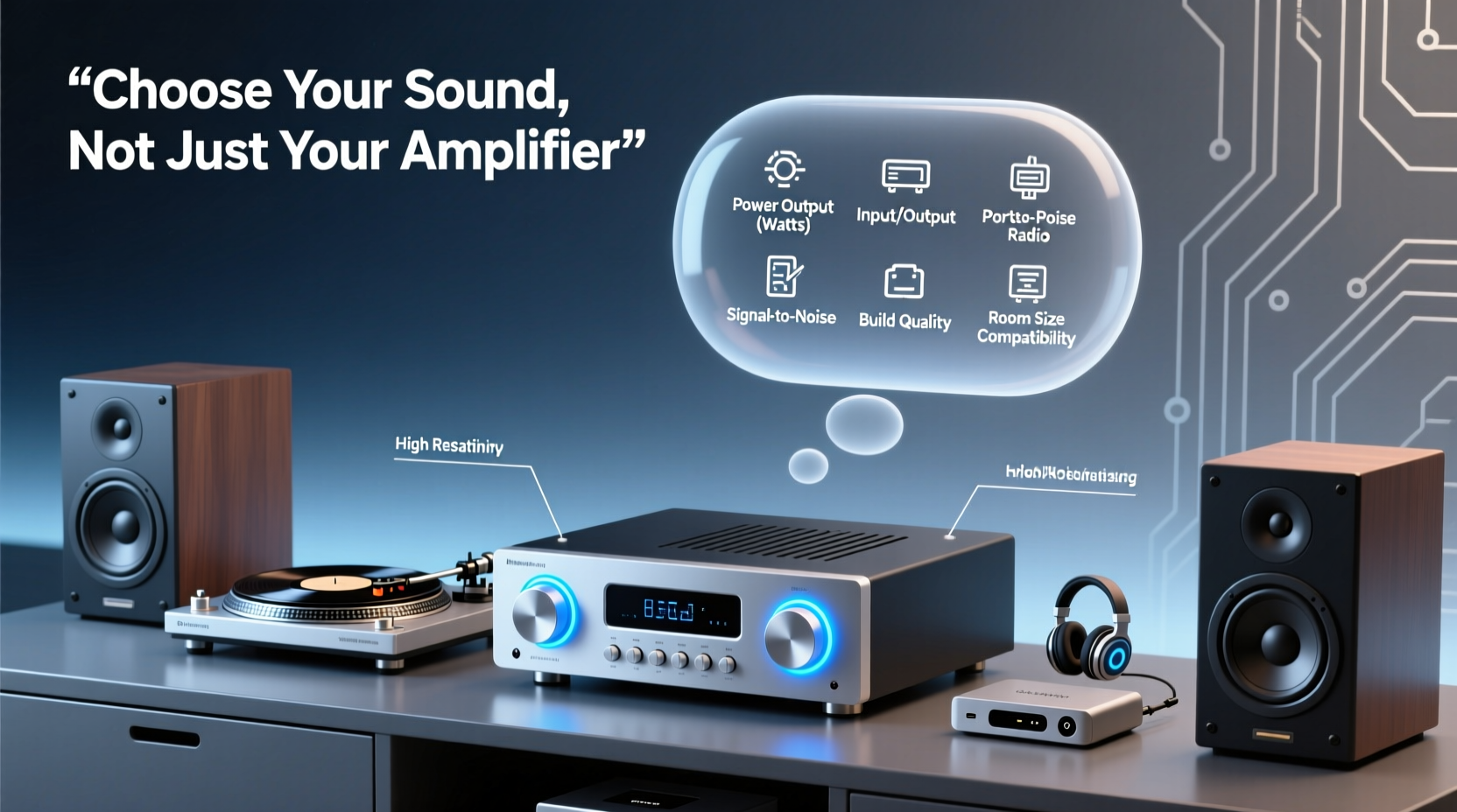 How to Choose the Best Music Amplifier Cool for Your Audio Setup