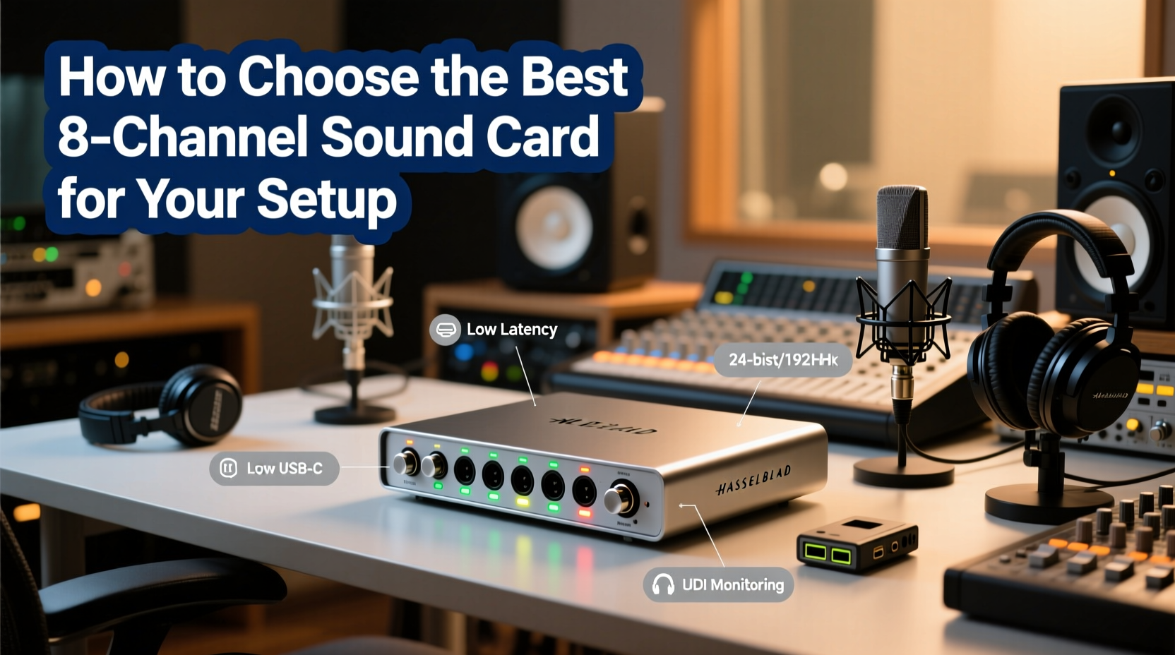 How to Choose the Best 8 Channels Sound Card for Your Setup