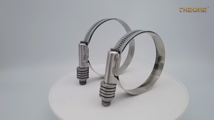 Heavy Duty Adjustable Stainless Steel Hose Clamps America Type Constant ...