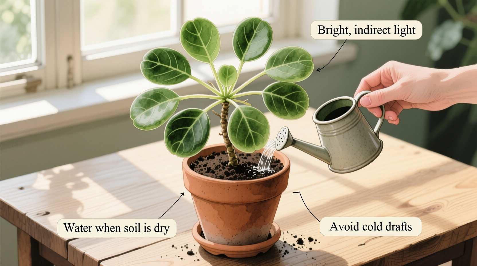 How to Care for a Chinese Money Plant