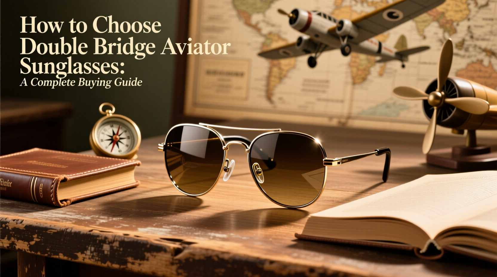 How to Choose Double Bridge Aviator Sunglasses: A Complete Buying Guide