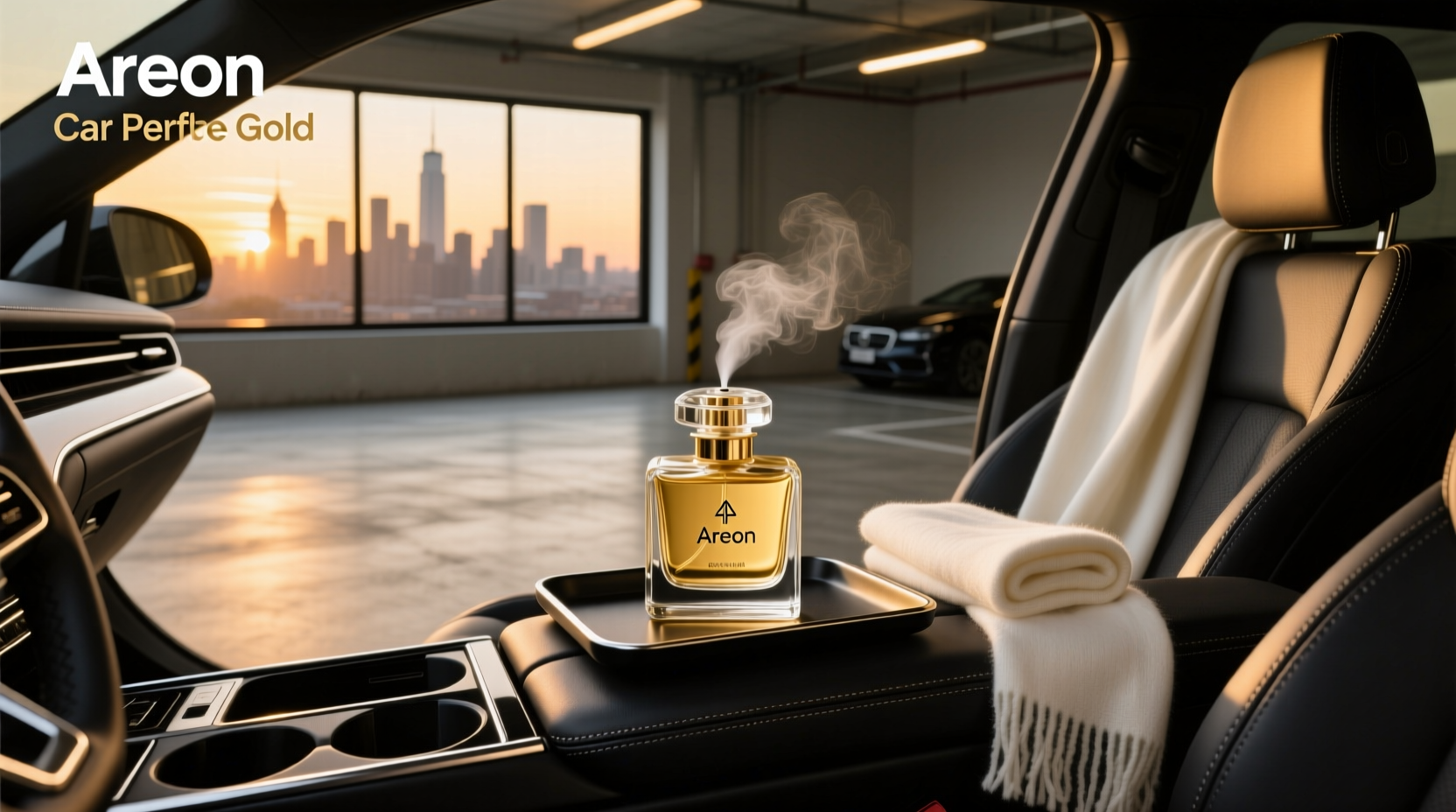 What is Areon Gold car perfume and how does it work?