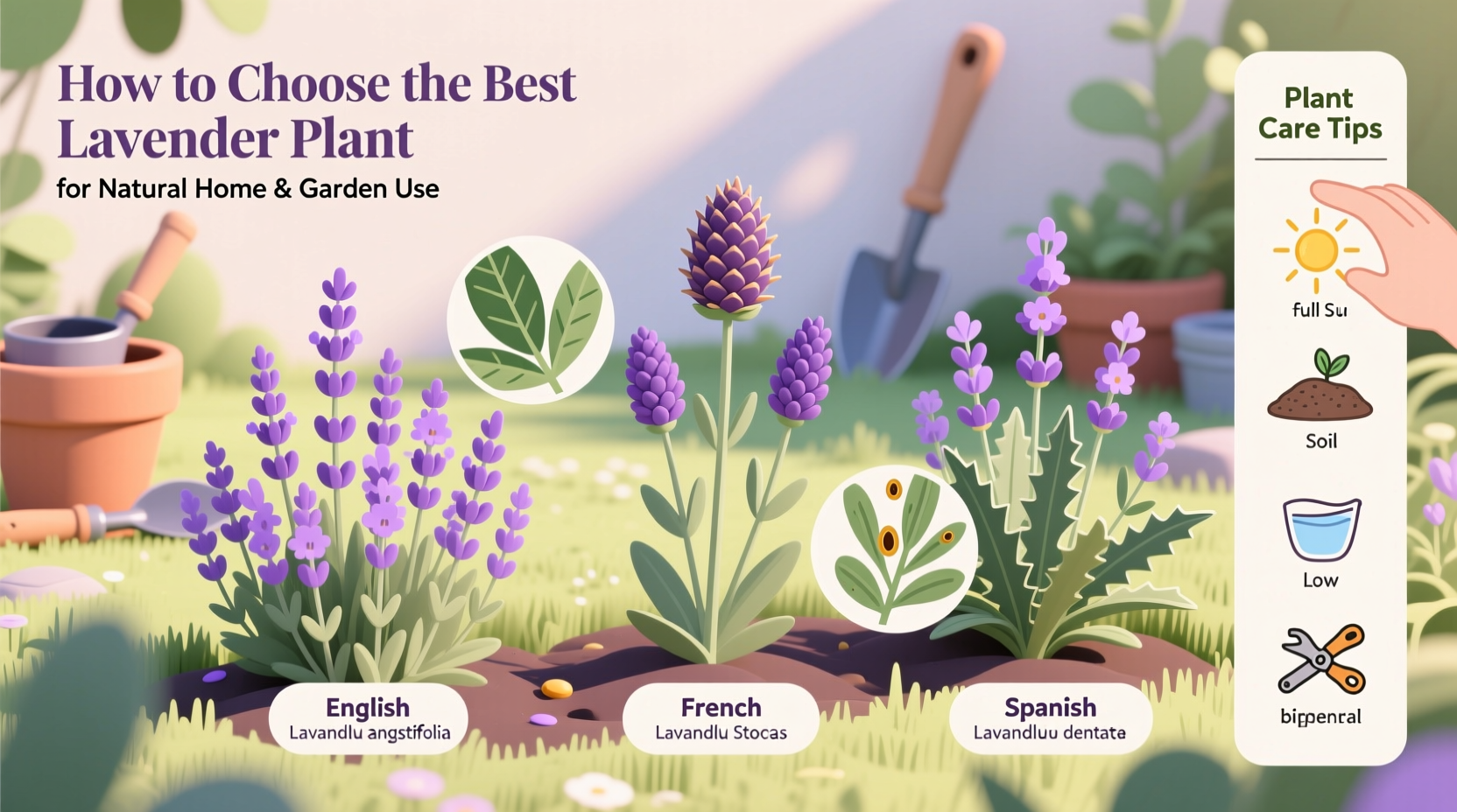 How to Choose the Best Lavender Plant for Natural Home & Garden Use