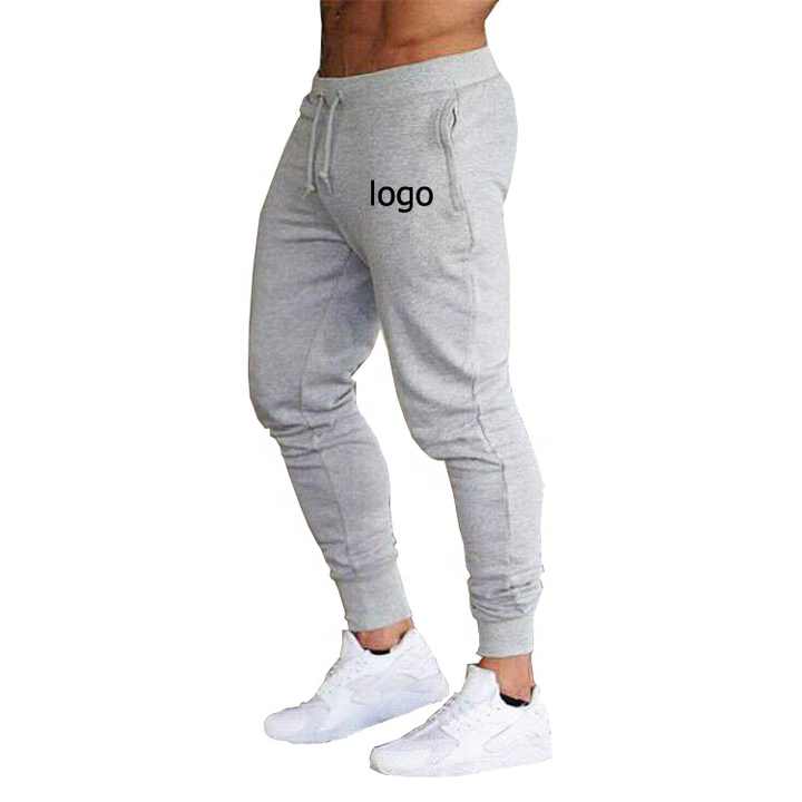 wholesale custom logo sweatpants mens gym running track pants jogger