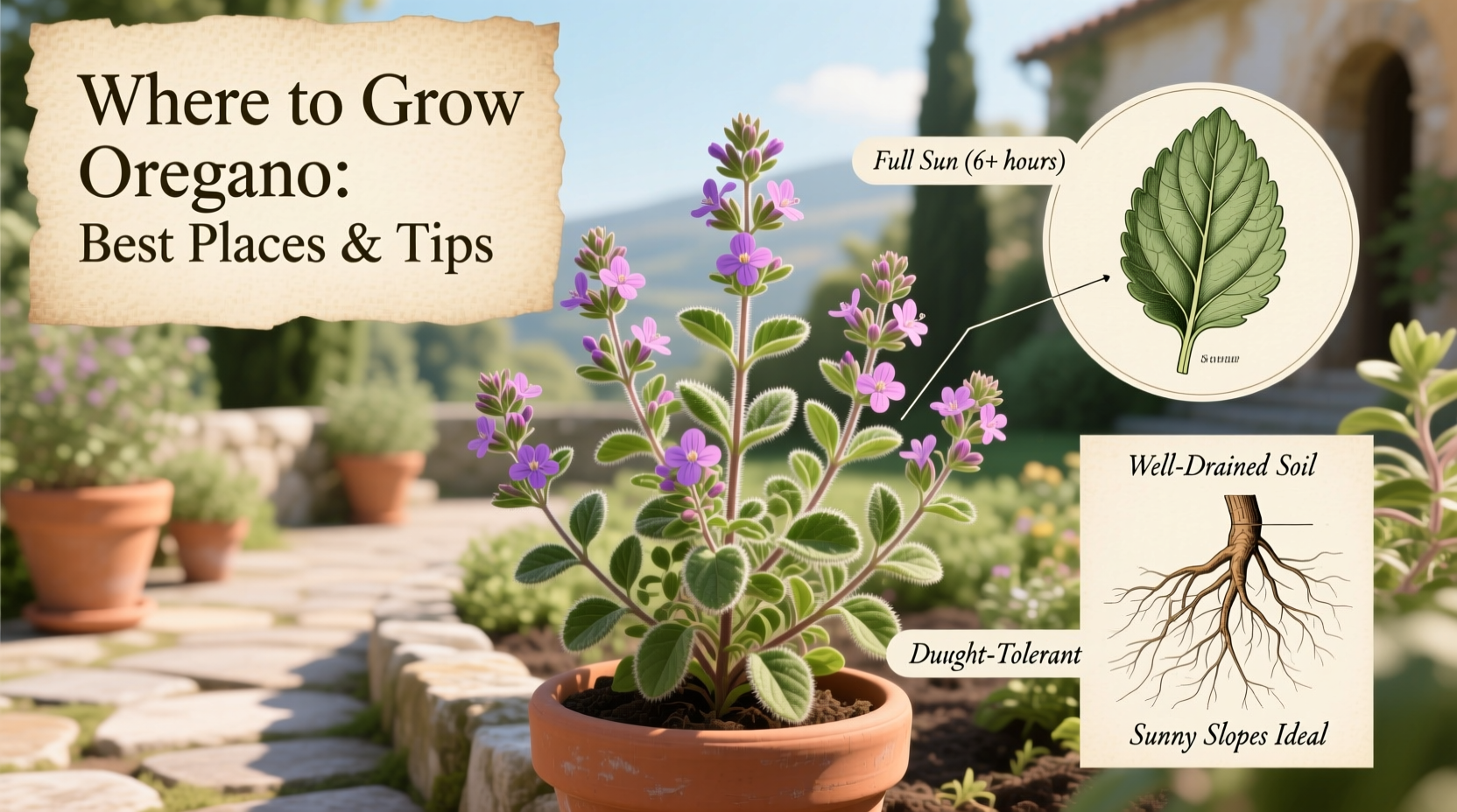 Where to Grow Oregano: Best Places & Tips
