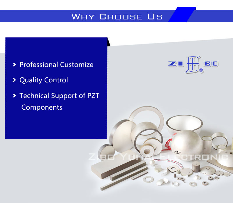 custom PZT5A/PZT5H/PZT5X/PZT-5J Cylinder Piezoelectric ceramic tube ...