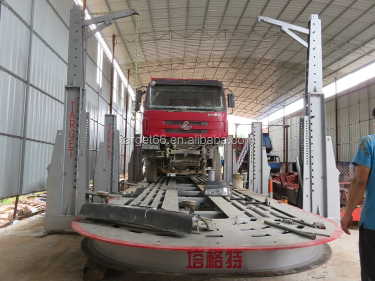 Truck chassis straightener auto frame machine truck repair puller Frame ...
