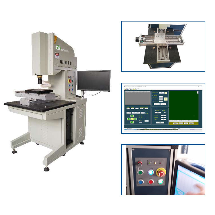 Ooitech 20w fiber laser scribing machine solar cell laser cutting ...