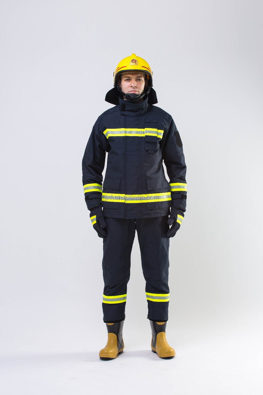 Firefight Jacket and Trousers Turnout Gear Fireman Clothes-Jiujiang ...