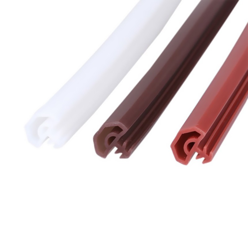 China Customized Custom Colorful Rubber U-Channel Extrusion Stripe ...