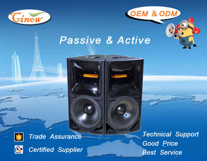 Turbosound PA System - 15inch Passive Loudspeakers with D&B V20 Dual