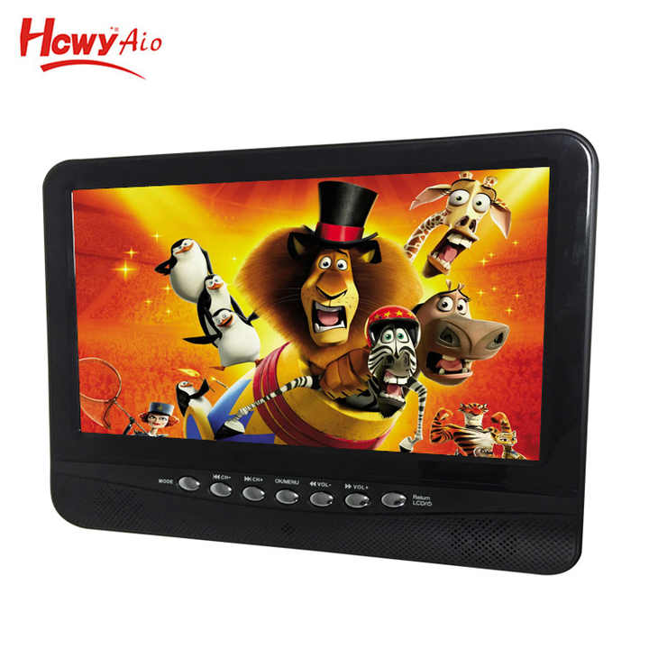 7 Inch Digital Tv 7" Portable Handheld Lcd Television With Built In ...