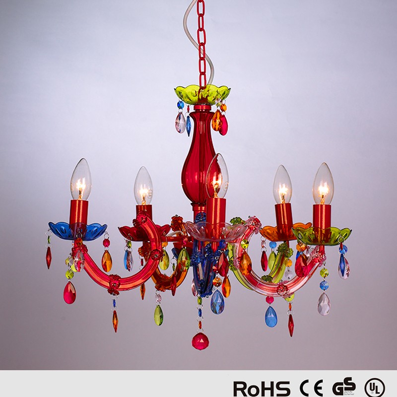 multi color crystal chandelier ,modern chandelier for high ceilings ...