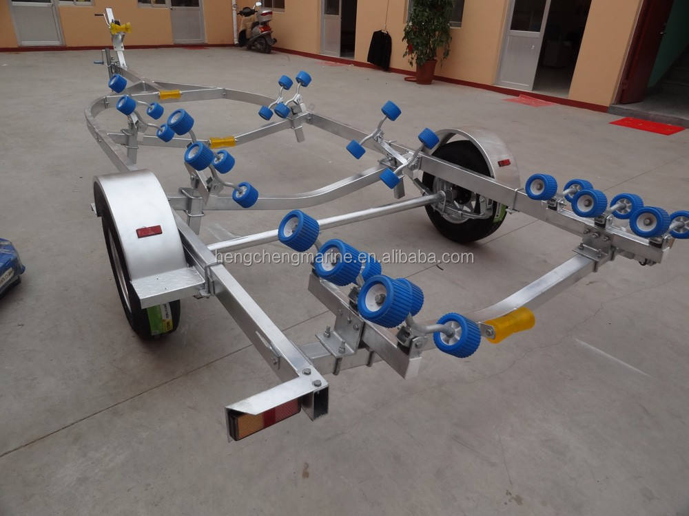 Trailer, Boat trailer, Folding boat trailer with standard accessories ...