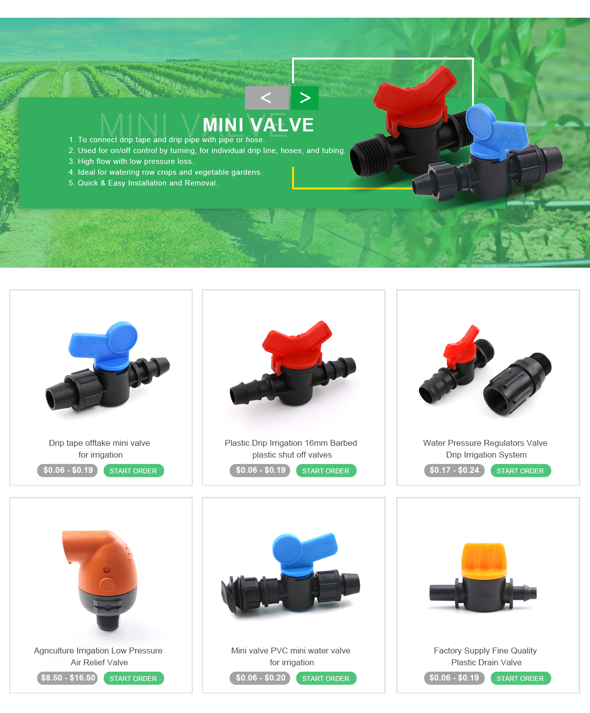 Shandong HYRT Water-Saving Irrigation Co., Ltd. - Sprinklers and Drippers, Compression Fittings