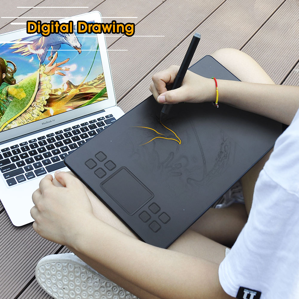 Drawing Tablet OEM Custom Graphics Pen Tablet with 8192 Pen Pressure ...