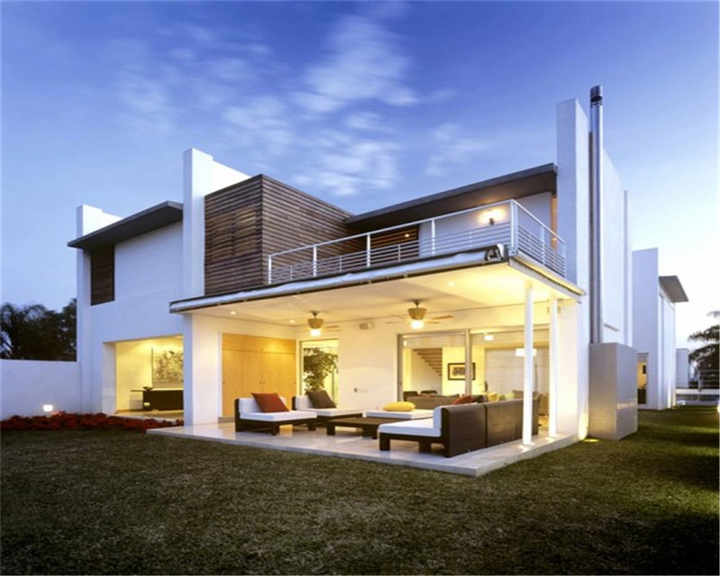 2 Storey Steel Glass House 220sqm - 3 Bedrooms & Carport