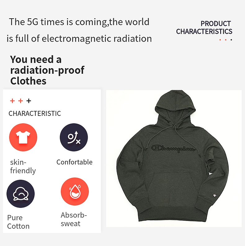 EMI Shielding RFID Signal Blocking Sweatshirt Manufacturers and ...