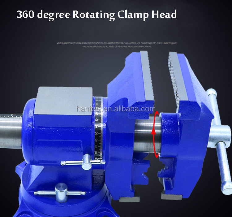 4 Inch 5 Inch 6 Inch Newest Design Multipurpose Rotary Base Anvil Rotary Bench Vise Products ...