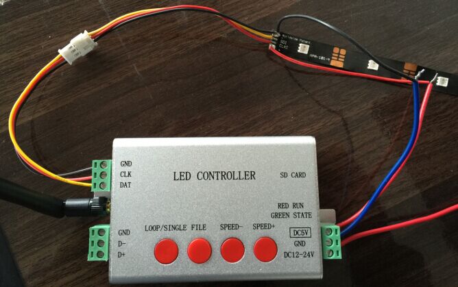 H806SB H801SB Wifi SPI Controller 5V 12V-24V 2048 Dots Pixel ...