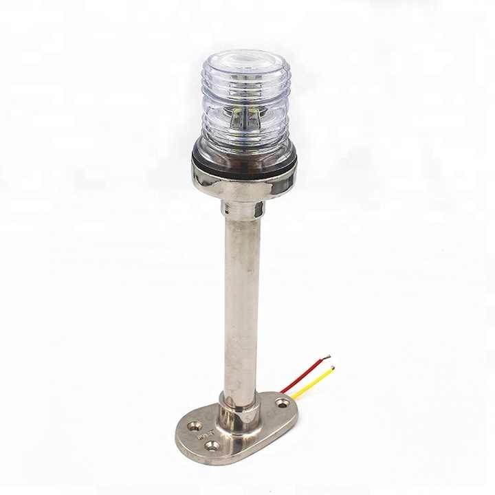 8" Long LED Stainless Steel Marine Stern Light 12V Boat Yacht Stern ...