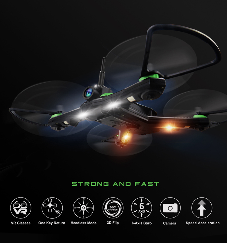 Flytec H825 Drone - 5.8GHz Wifi High Speed FPV Racing RC Quadcopter Drone