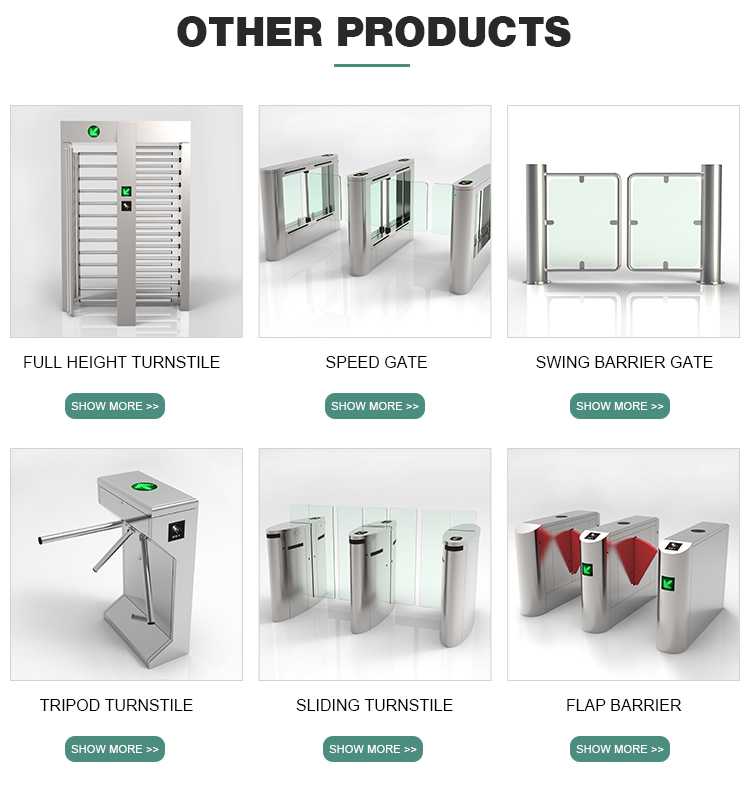 Excellent quality security rotary durable 304 stainless steel full height turnstile gate