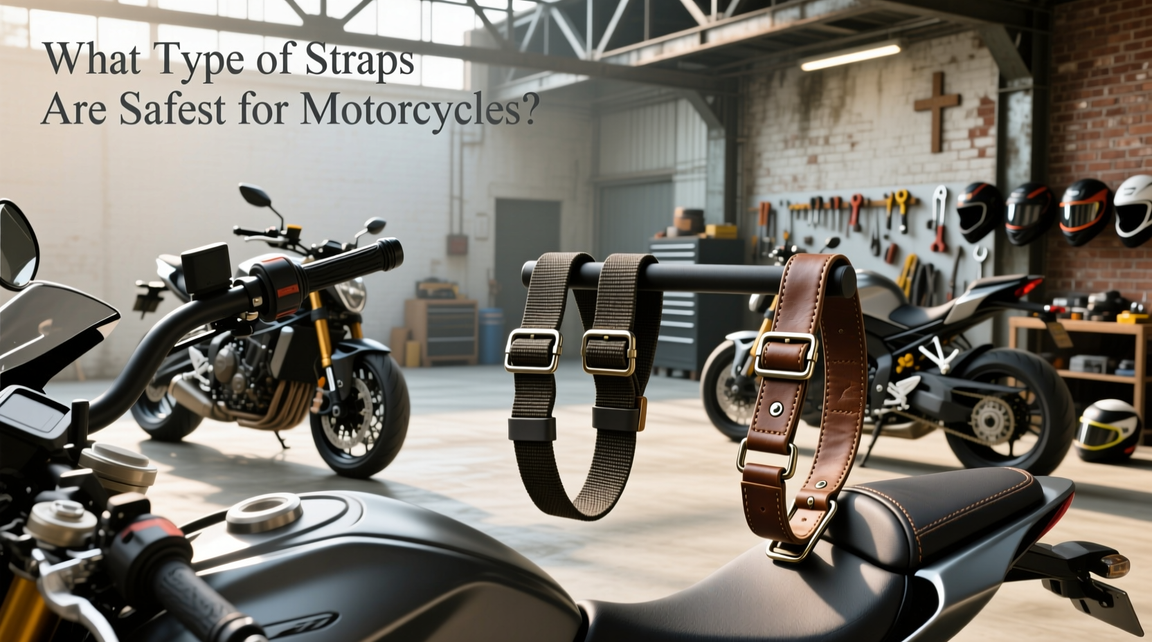 How to Choose the Safest Motorcycle Tie-Down Straps