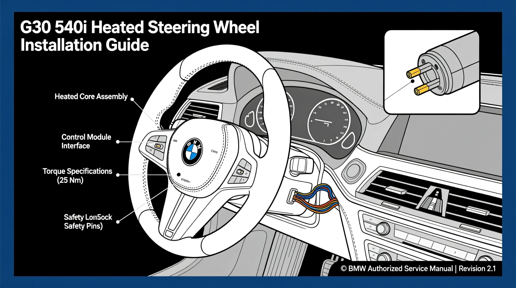 G30 540i Heated Steering Wheel Installation Guide