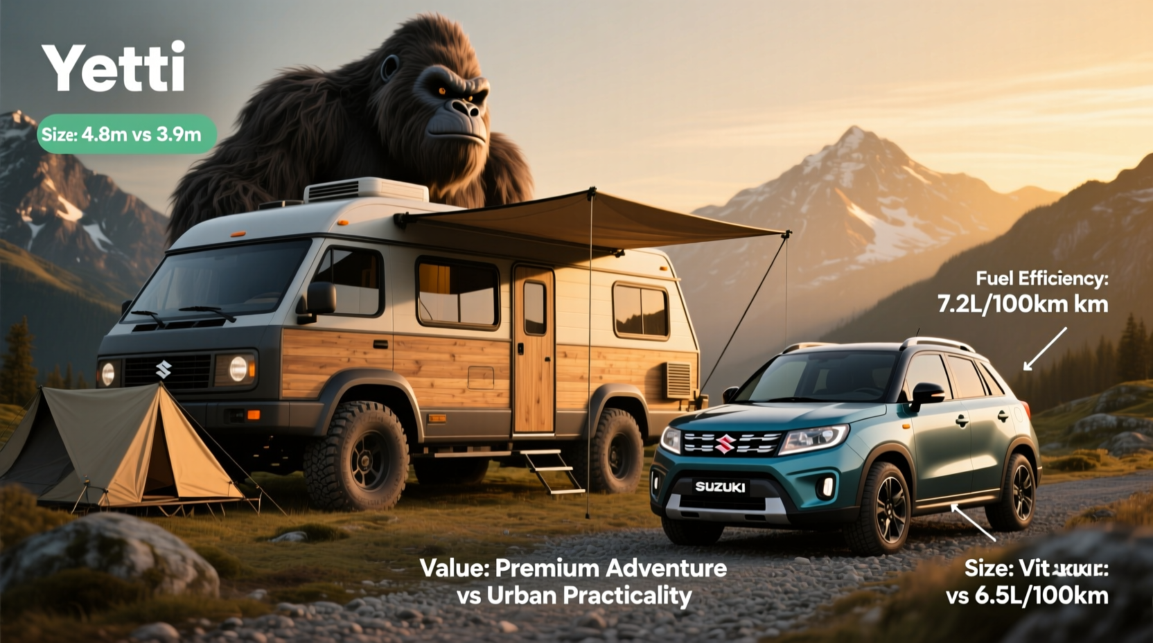 Yeti vs Vitara Comparison: Key Differences in Size, Efficiency & Value