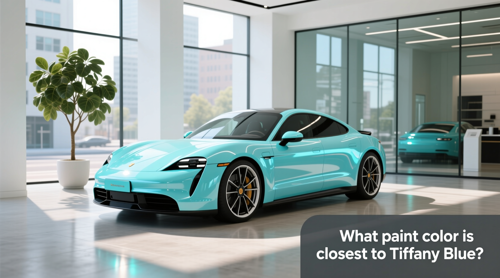 How to Choose Tiffany Blue Car Interior, What Color Compliments It?