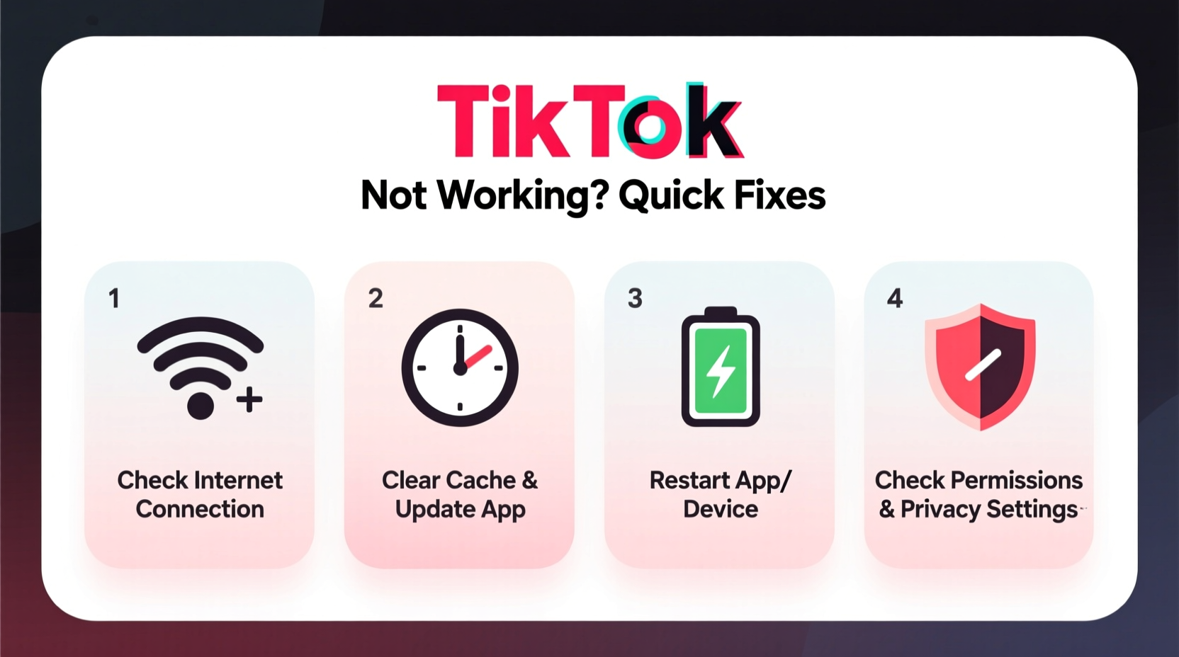 Tiktok Not Working Common Problems Quick Fixes