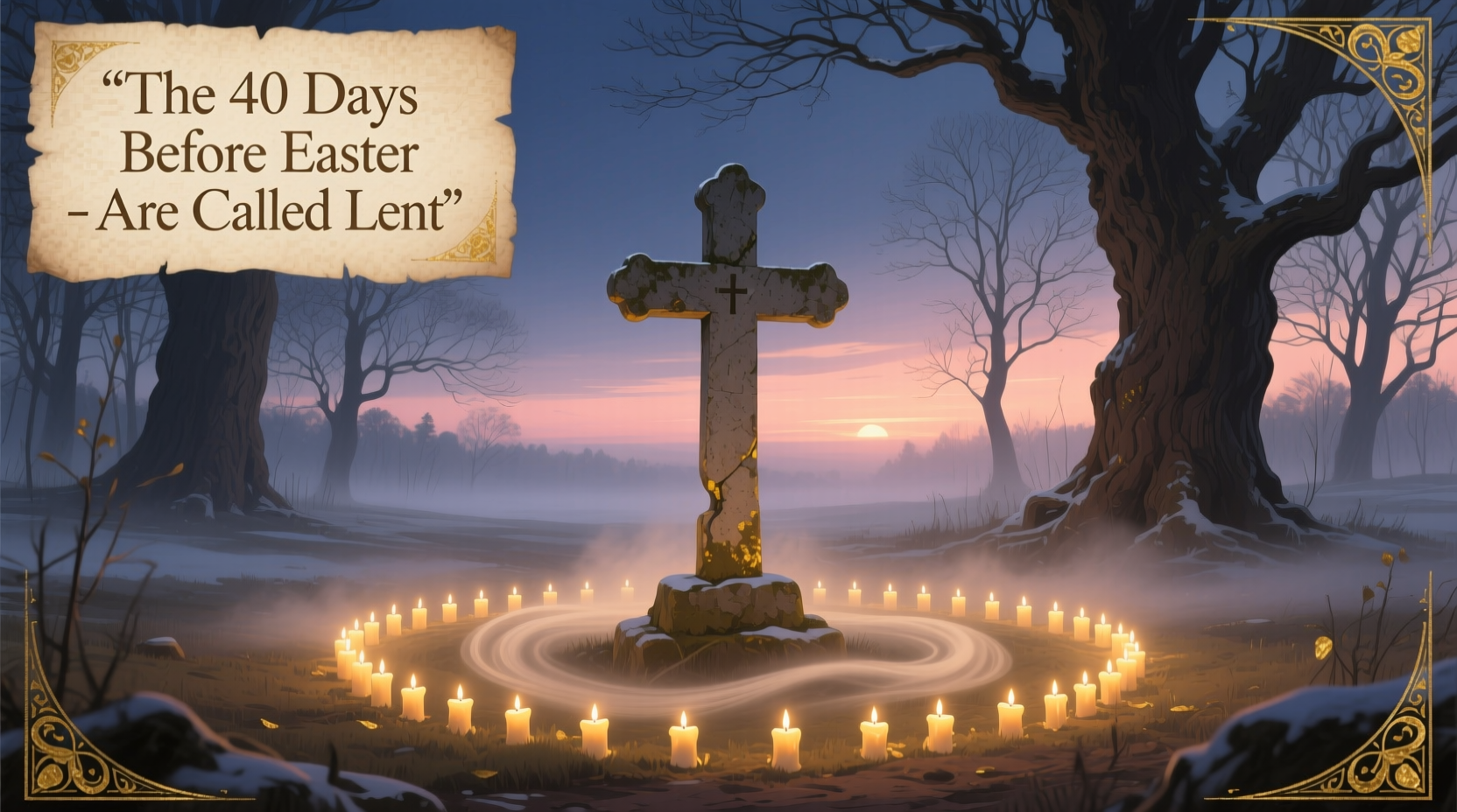 The 40 Days Before Easter Are Called Lent